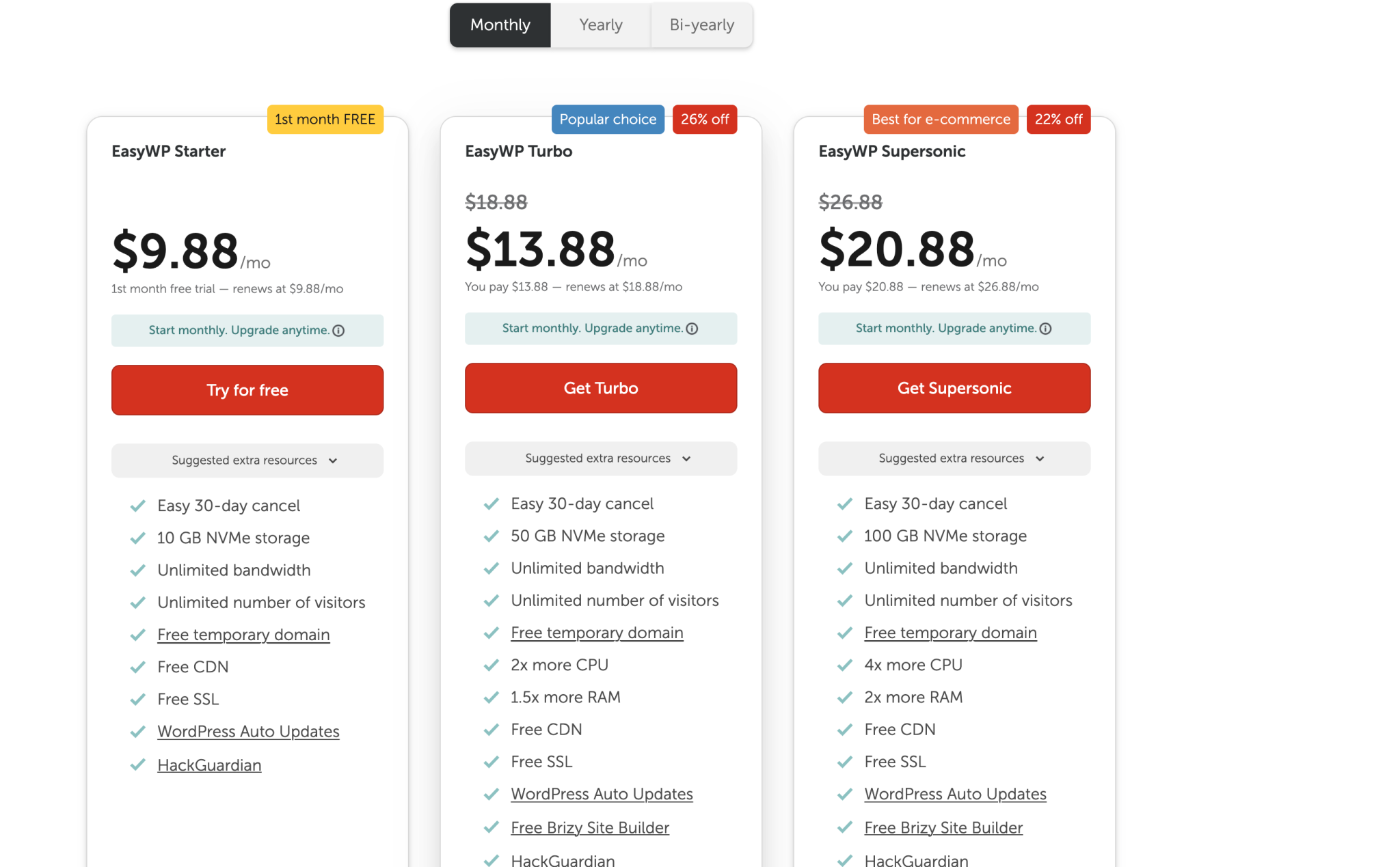 Top 9 Web Hosting Free Trial [First Month] - Reviewed