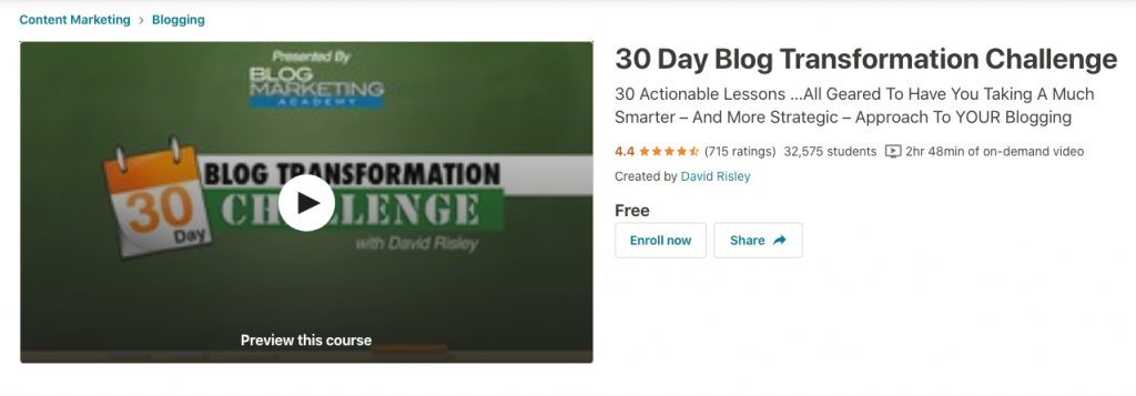 20 Best Blogging Courses List for Beginners (Free & Paid)