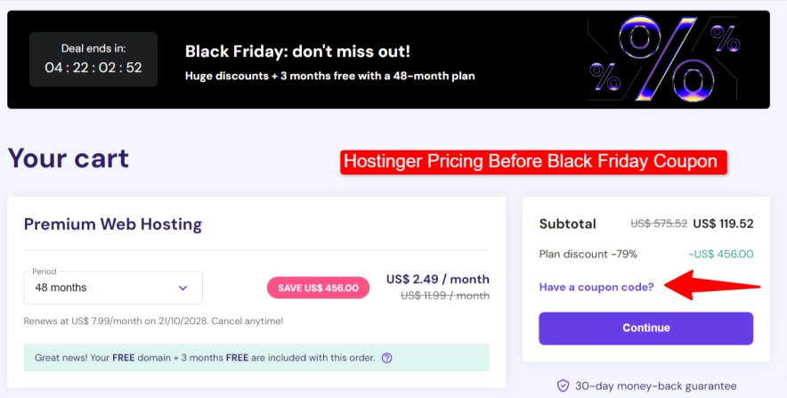 Hostinger Coupon Codes Dec 2024: 90% OFF | 3 Mo Free 🔓