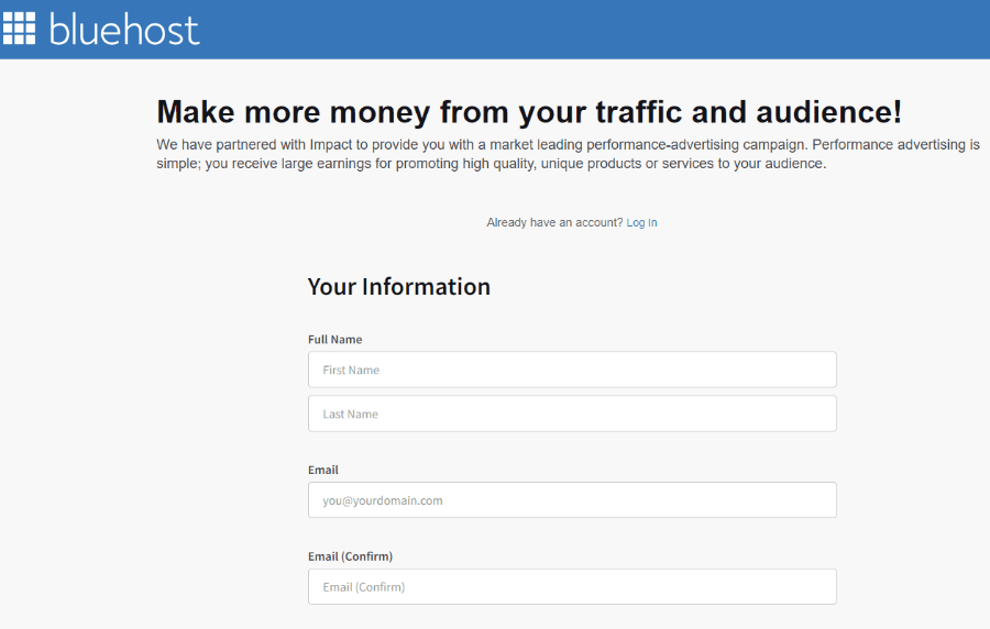 Bluehost Affiliate Program Review: How We Make $1500/Month