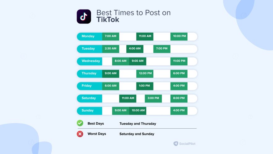 Best Time to Post on TikTok in 2025? [Backed by REAL Data]
