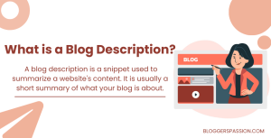 What is Blog Description: Definition & How to Write [2026]