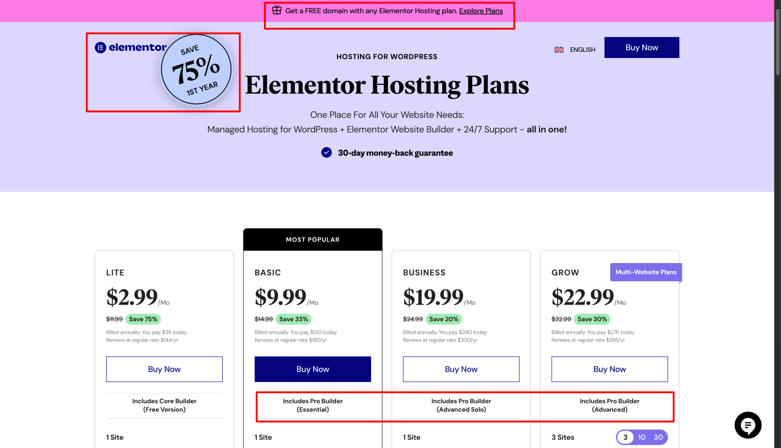 Elementor Pro Discount Code May 2025 [75% OFF Savings]