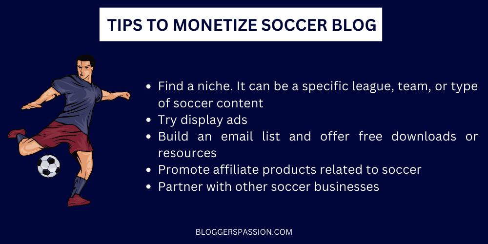 How to Launch a Soccer Blog & Make Money from It in 2024