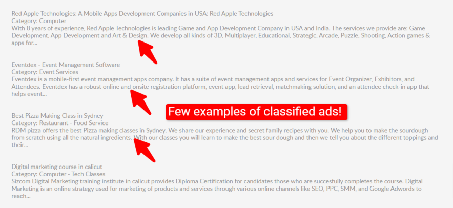 What Is Classified Ads In SEO? Submission Guide & Examples