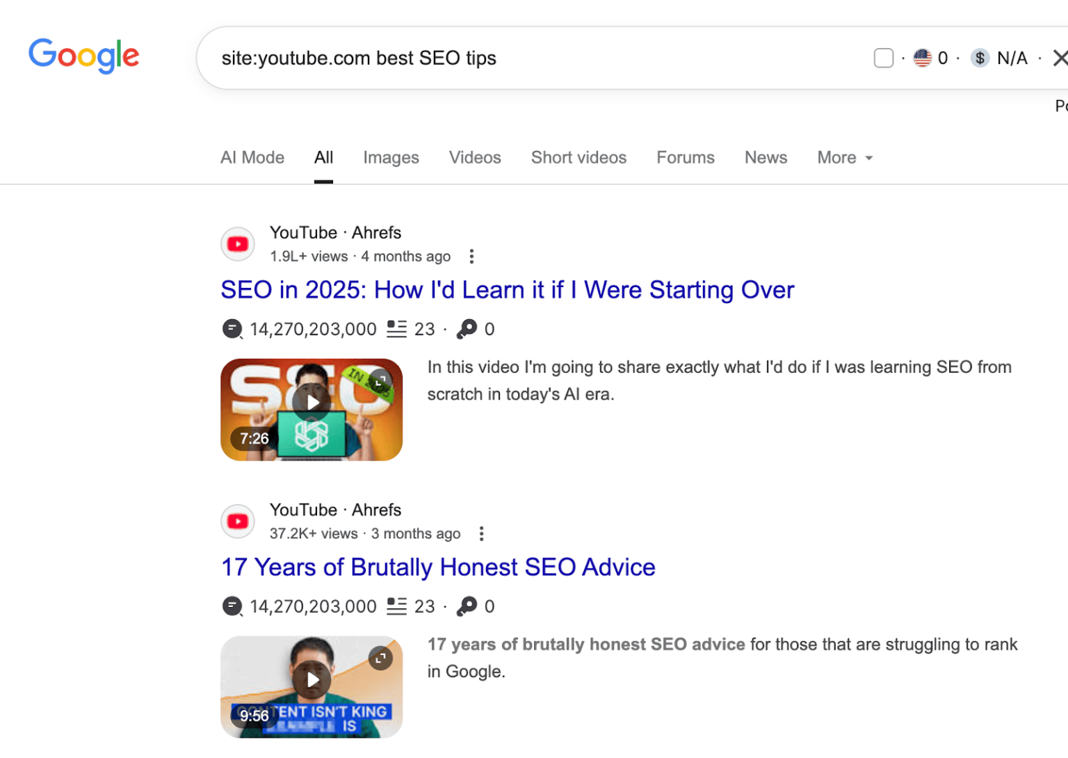 19 Most Useful YouTube Search Operators in 2025 [Pro List]