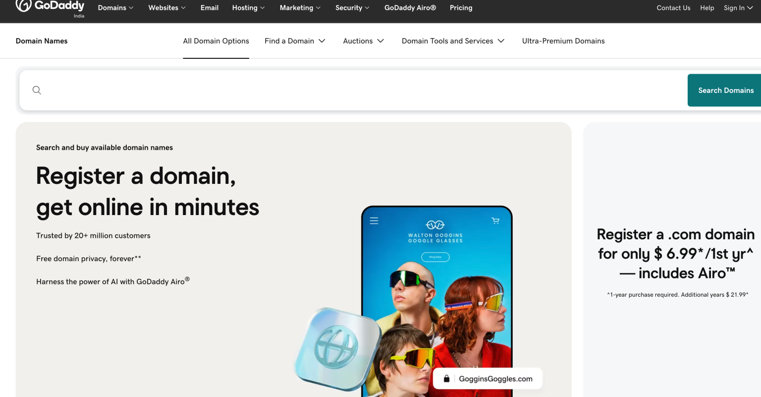 5 Best Registrar for .AI Domain Names (2026 Buyer’s Guide)