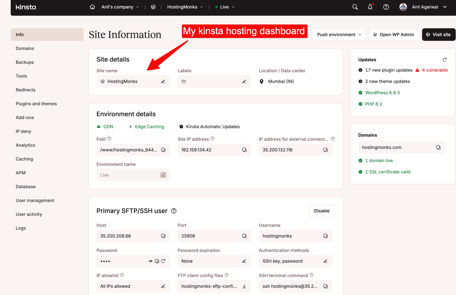 WordPress.com vs Kinsta Hosting Comparison in 2026